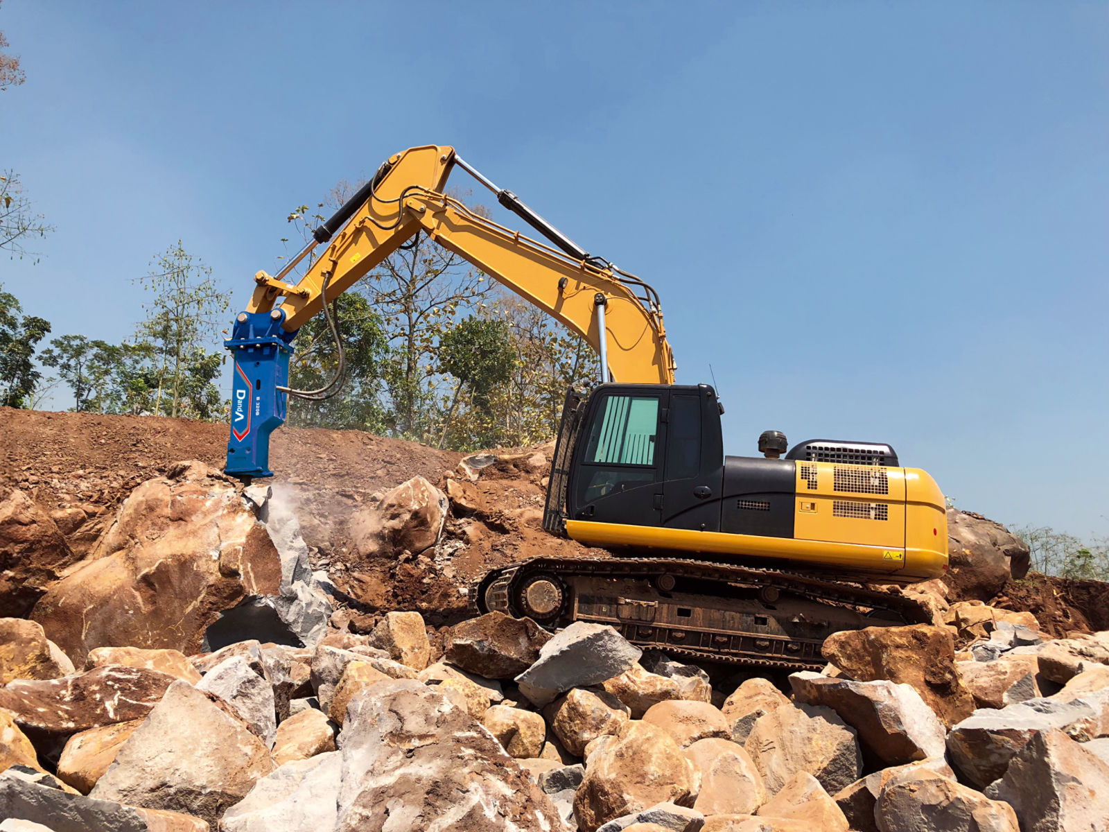 Blue line | DandA Heavy industries