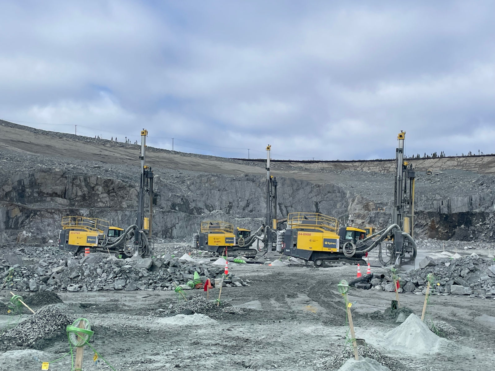 Dynamitage TCG orders several SmartROC D65 surface drill rigs | Epiroc