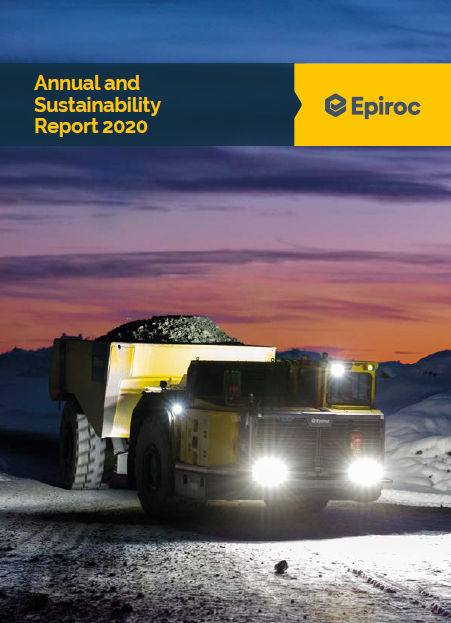 Epiroc publishes Annual and Sustainability Report for 2020 | Epiroc
