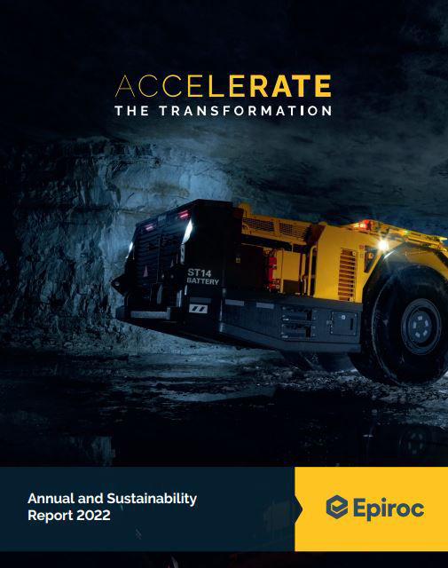 Epiroc publishes Annual and Sustainability Report for 2022 | Epiroc