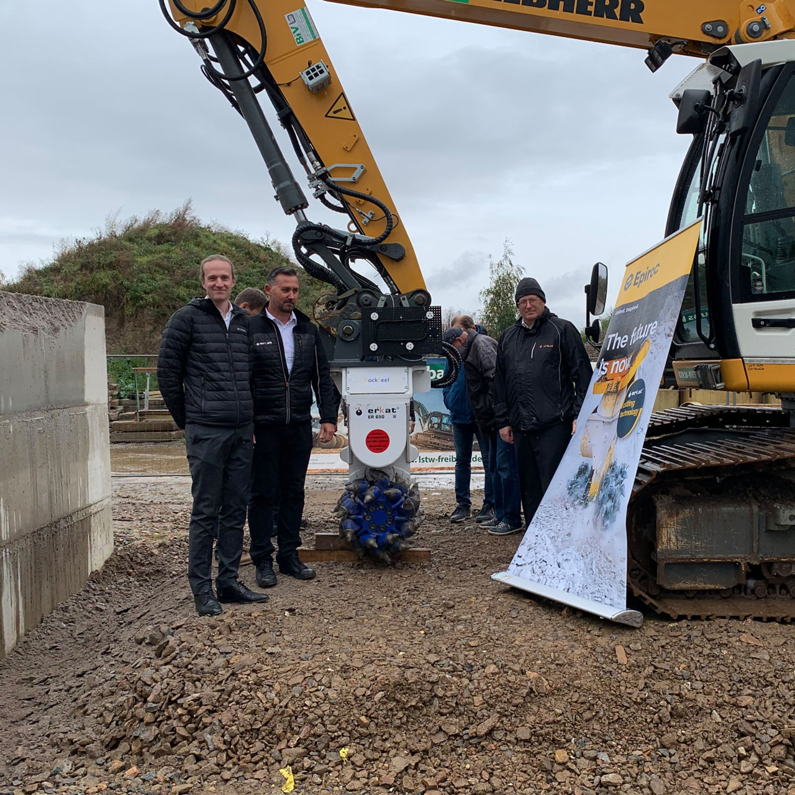 Erkat supports RockFeel project of the TU Freiberg | Erkat