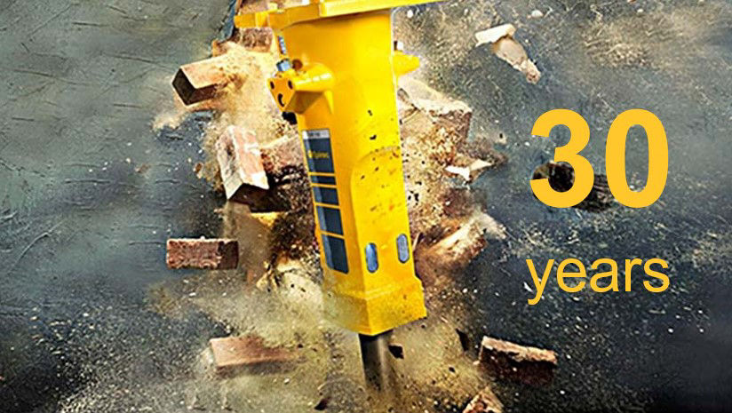 Epiroc Solid Body Hydraulic Breakers: 30 years of solid reliability ...