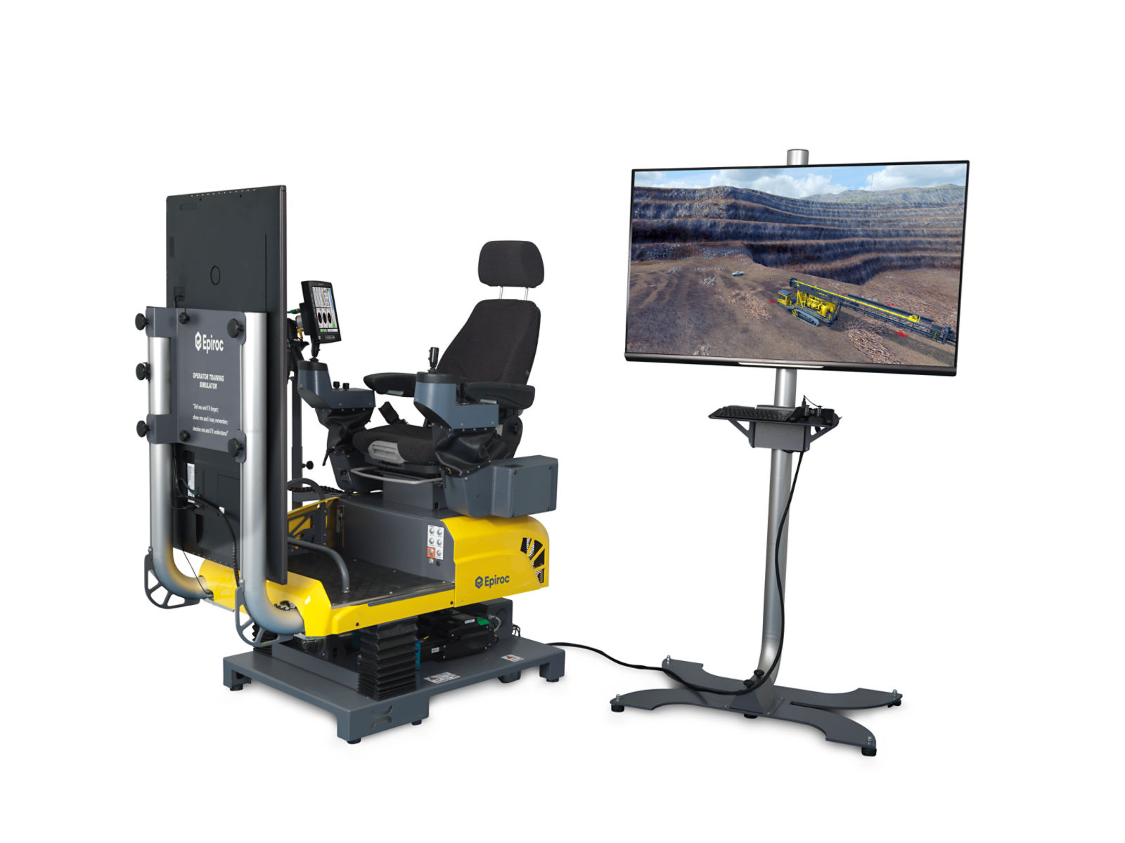 Pit Viper RCS simulator - Epiroc