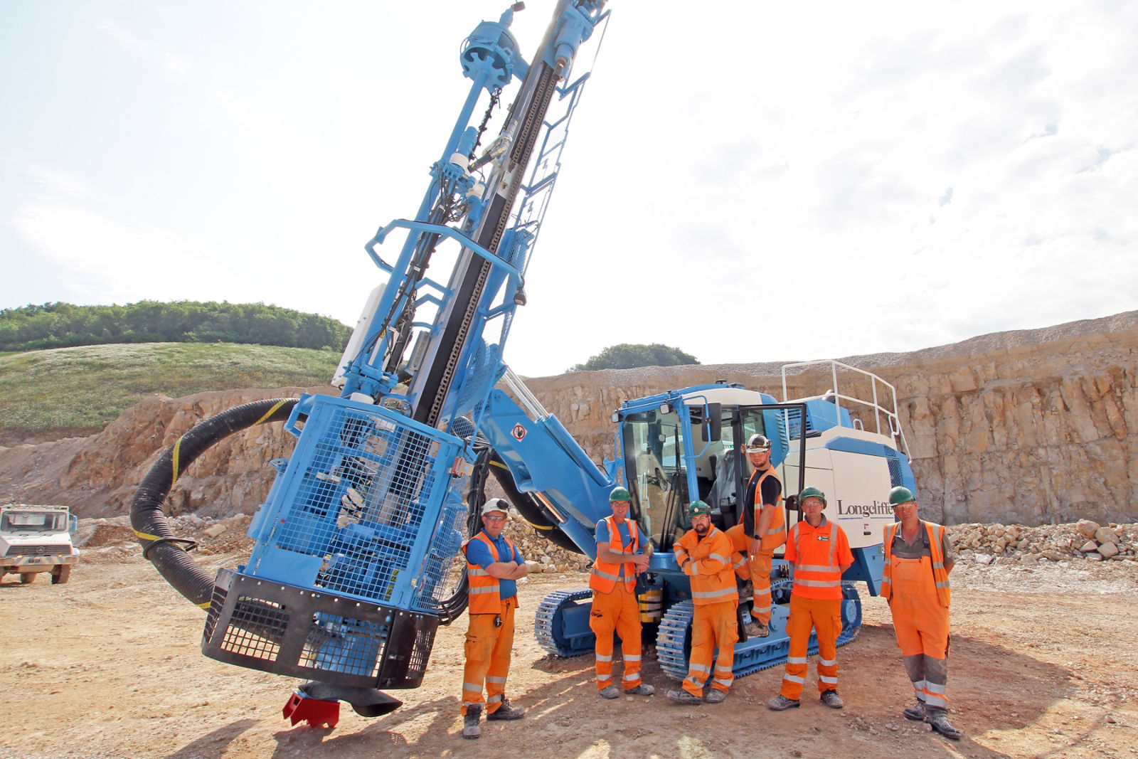 Longcliffe invests in second drill rig to increase sustainability | Epiroc