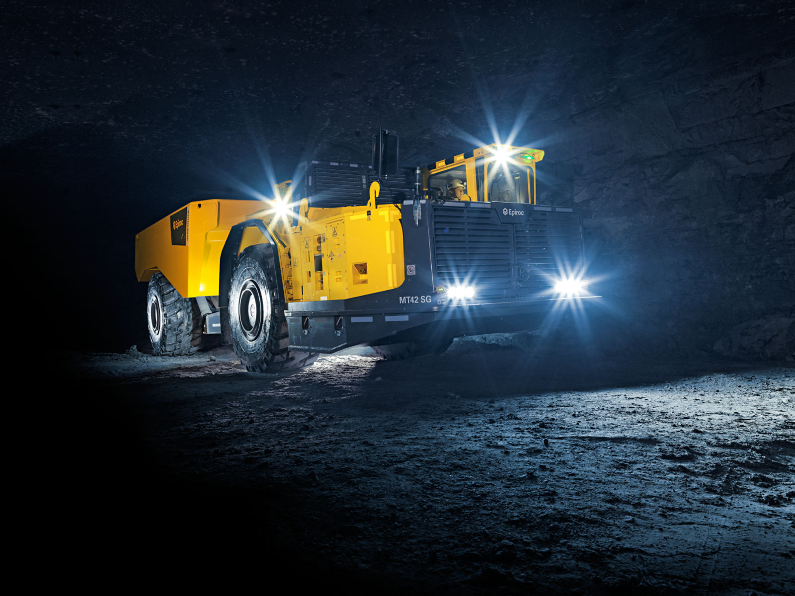 Electric mining trucks | Epiroc US