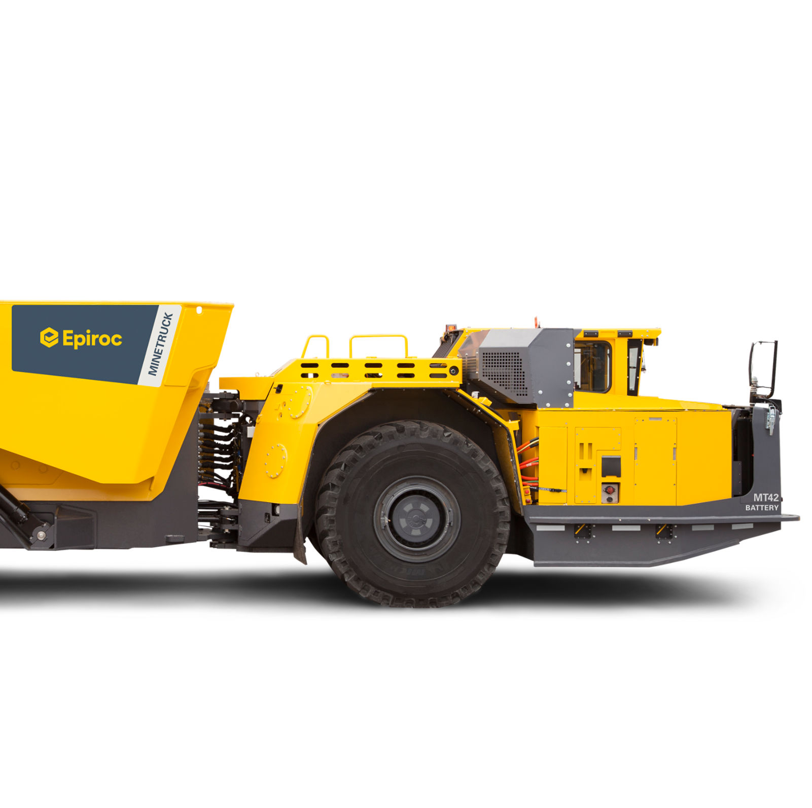 Minetruck MT42 Battery | Underground truck | Epiroc US