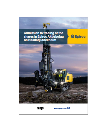 Listing of Epiroc | Epiroc