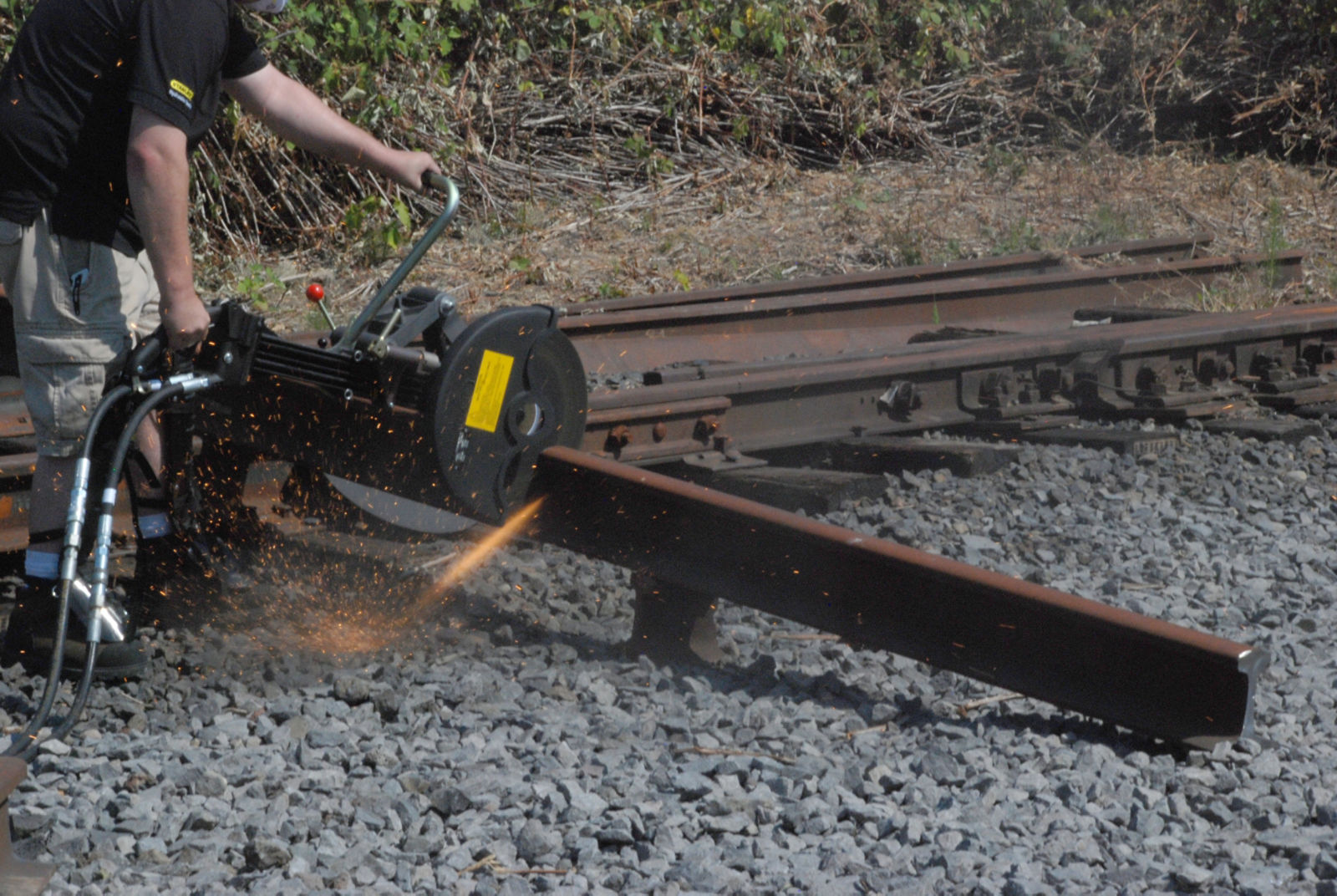 Hydraulic Rail Saw - RS25 | Industrial Tools and Attachments