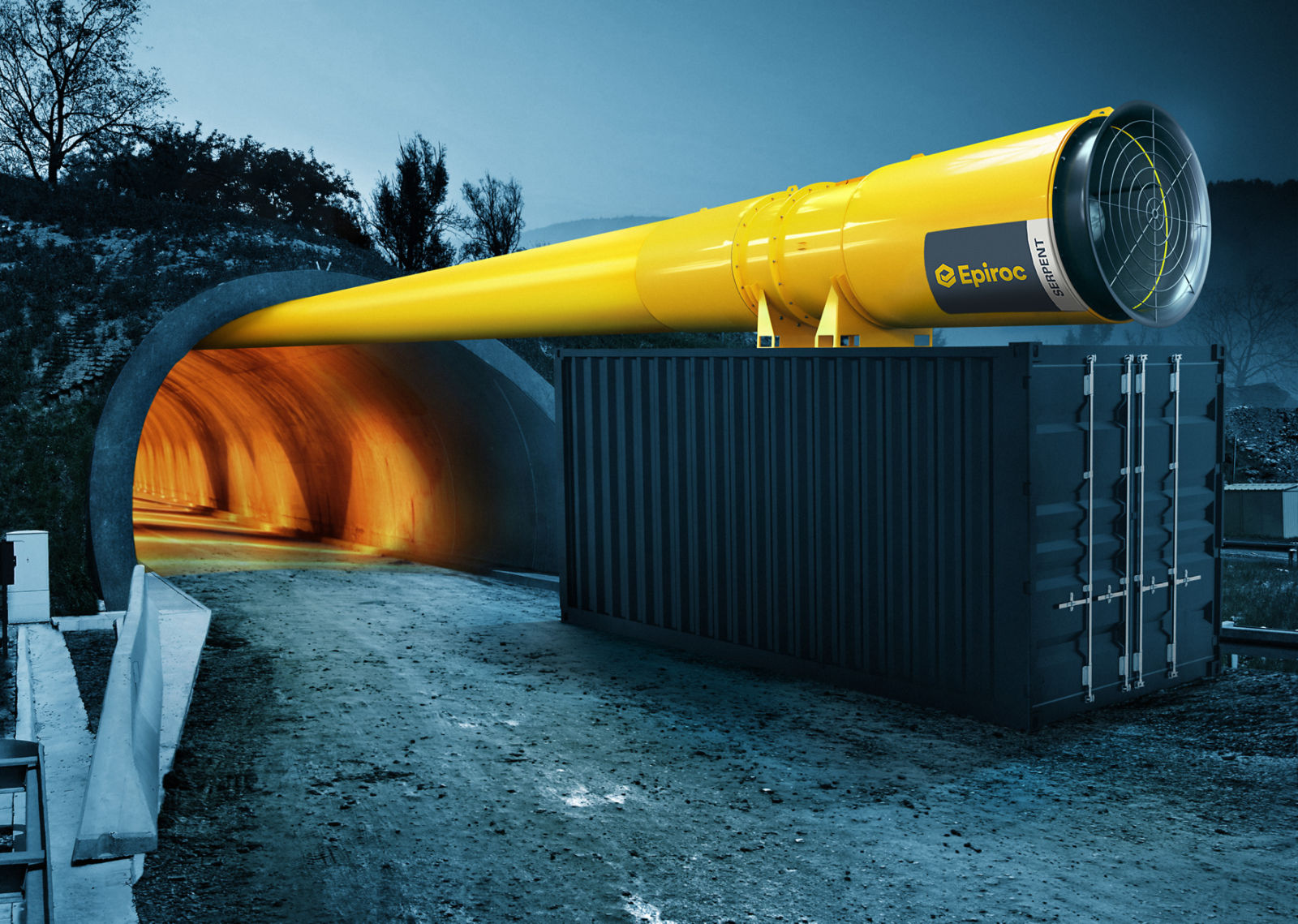 Underground ventilation systems | Epiroc US