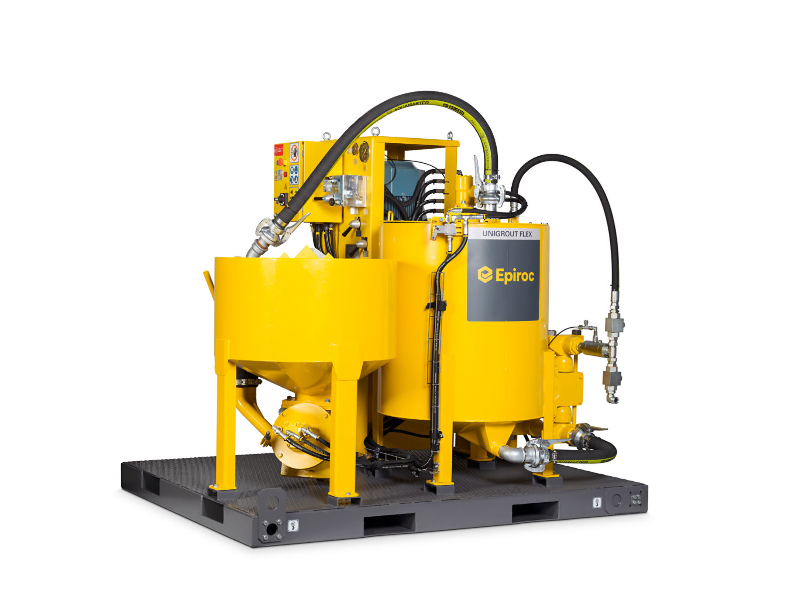 Unigrout Flex S and Flex M | Epiroc