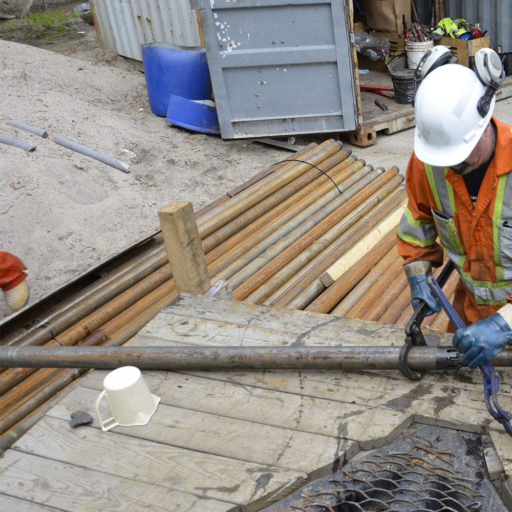 Blocked Core in Dry Hole Drilling | Epiroc